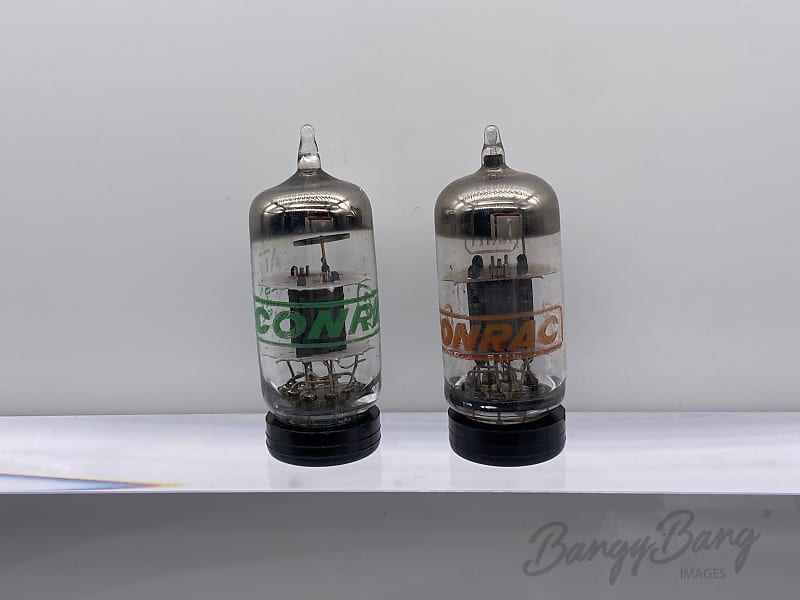 Matched Pair Conrac 12AT7/ECC81 Dual Triode Guitar | Reverb Australia