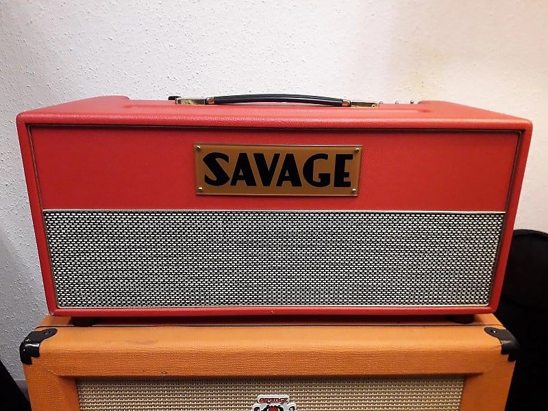 Savage Audio Blitz 50 2007 - Red & Gold | Reverb