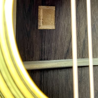 2002 Lucas Vintage LD-28 Wedge Natural Randy Lucas Custom | Reverb