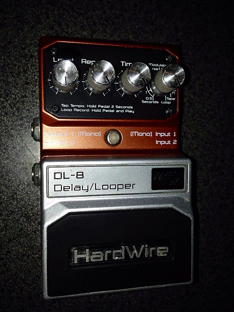 Digitech Hardwire DL-8 Delay Looper guitar fx effects pedal | Reverb