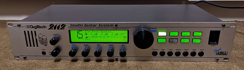 DigiTech 2112 Studio Guitar System 1997 Silver | Reverb
