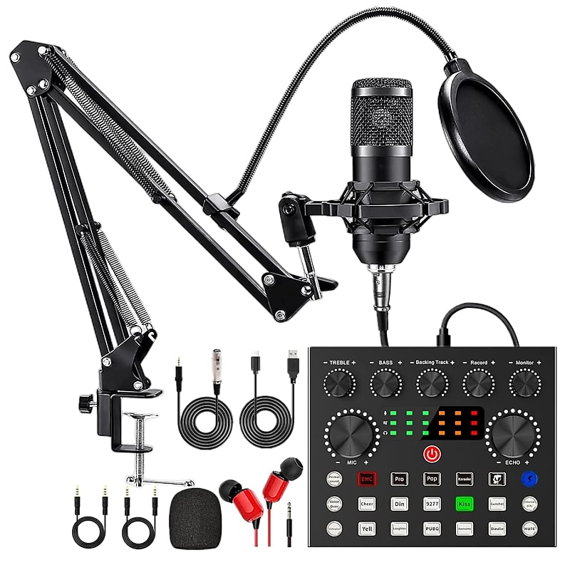 Podcast Equipment Bundle, Bm800 Podcast Microphone Bundle | Reverb