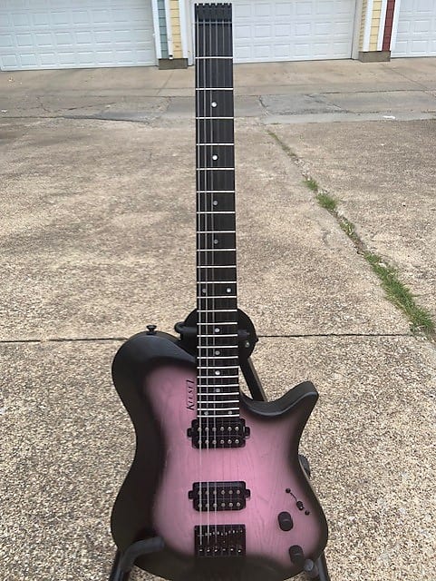 Kiesel Zeus 6 String 2022 - Black / Pink | Reverb