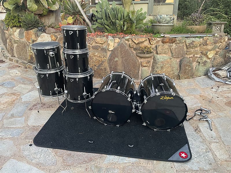 Remo Master Touch Acousticon Double Bass DRUM Set KIT w/ | Reverb