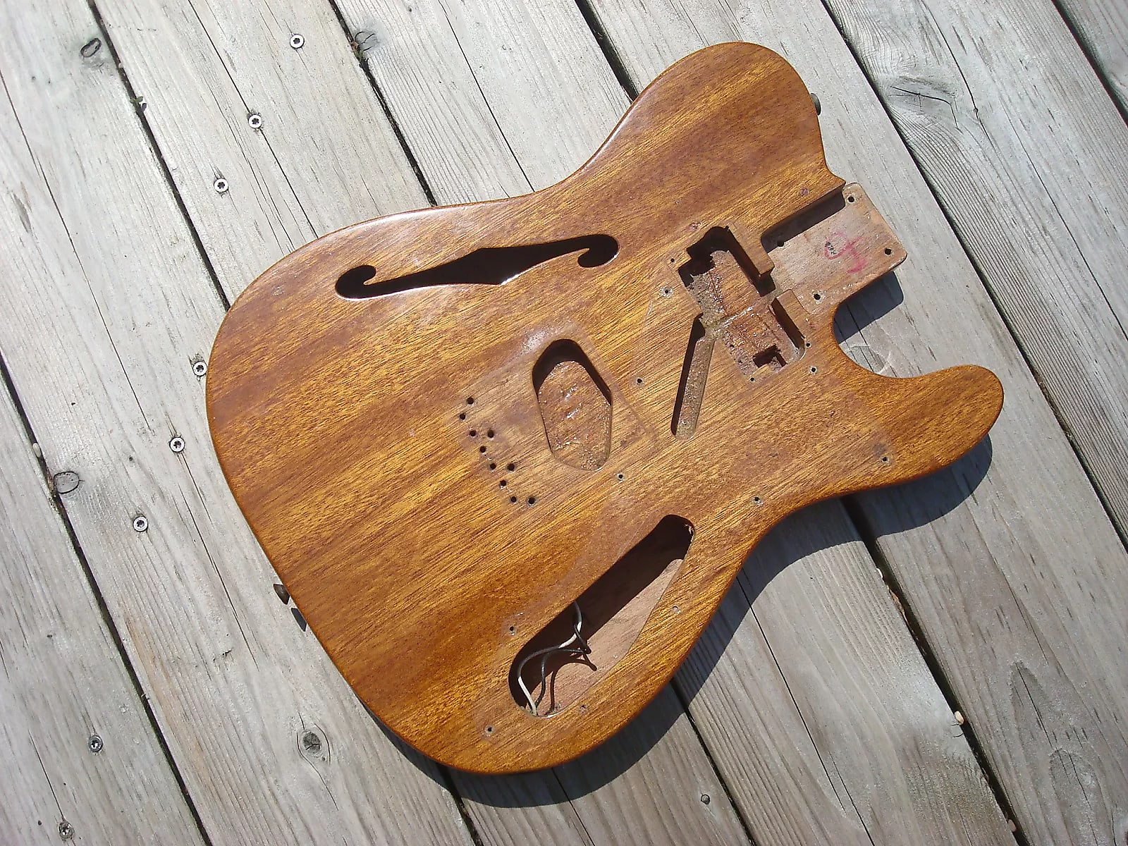 Fender Telecaster Thinline Body 1969 - 1971 | Reverb Australia