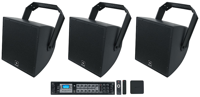 (3) JBL AWC129-BK 12" Indoor/Outdoor 70v Commercial | Reverb