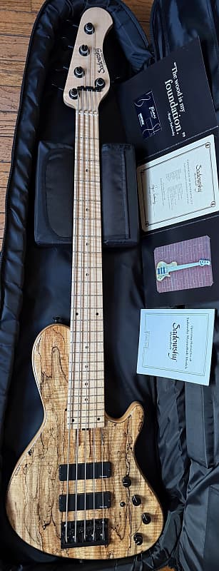 Sadowsky Singlecut 5 String Custom-masterbuilt shop MIG 2021 | Reverb