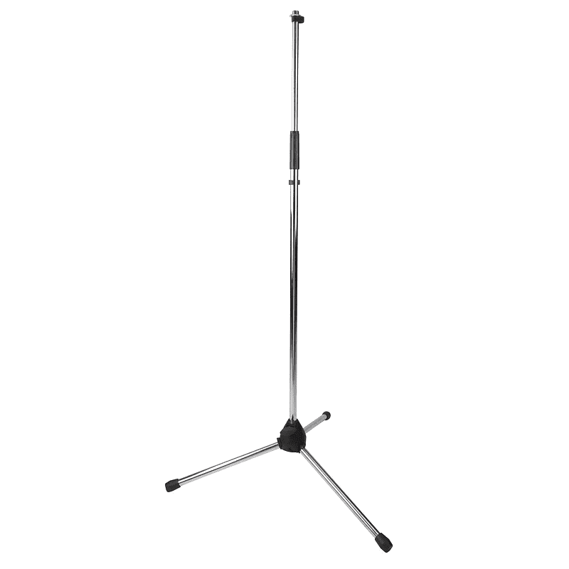 SoundArt Straight Microphone Stand | Chrome | Reverb