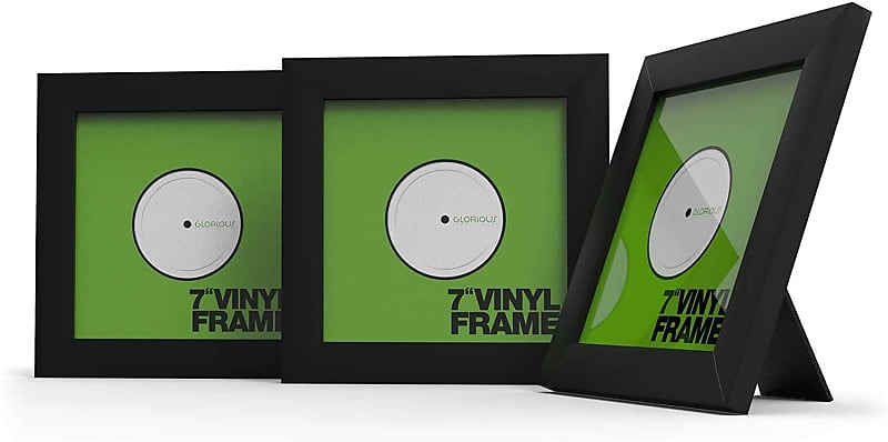 Glorious Vinyl Frame Set 7 Black, set of 3 | Reverb