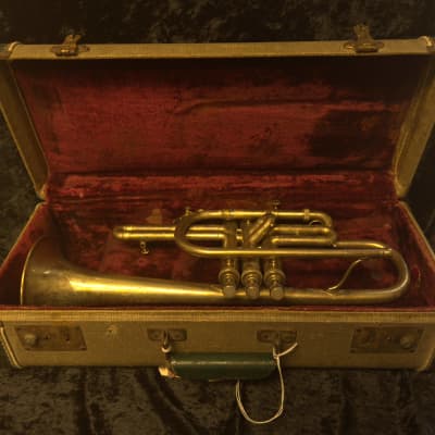 Vintage Silver King Master Cornet Circa 1916 | Reverb