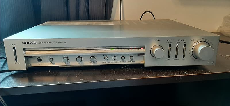 Onkyo TX-20 1980-1981 Aluminum | Reverb