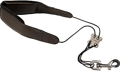 Protec 22" Leather Sax Neck Strap Less Stress | Reverb
