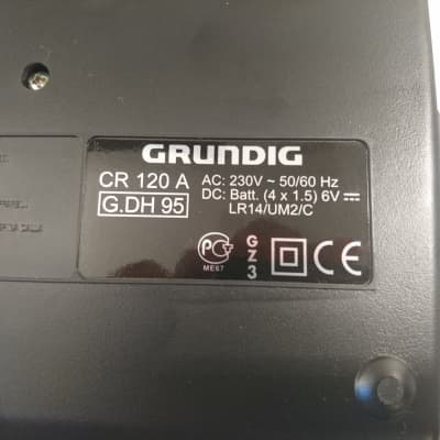 GRUNDIG Cr 120 Stereo Cassette Recorder Player, Braille | Reverb UK