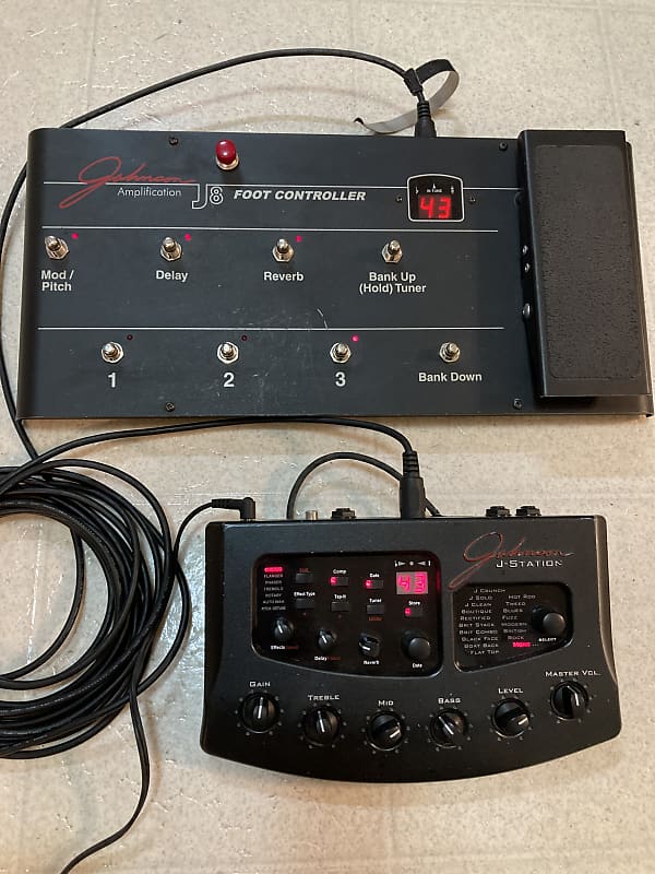 Johnson J-Station 2001 with J8 Foot controller | Reverb