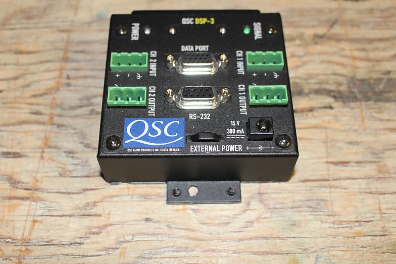 QSC DSP-3 Digital Signal Processing Module (NO POWER SUPPLY) | Reverb