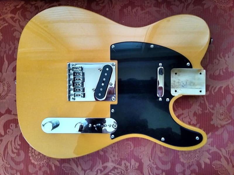 Squier Telecaster Loaded Body - Alnico 5's (String-through | Reverb