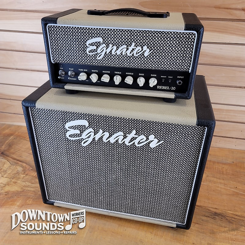 Egnater Rebel 20 Head & Rebel 112X Cab | Reverb