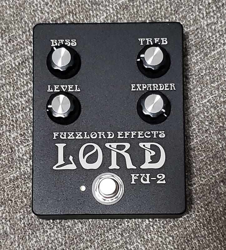 Fuzzlord FU-2 Matte Black | Reverb