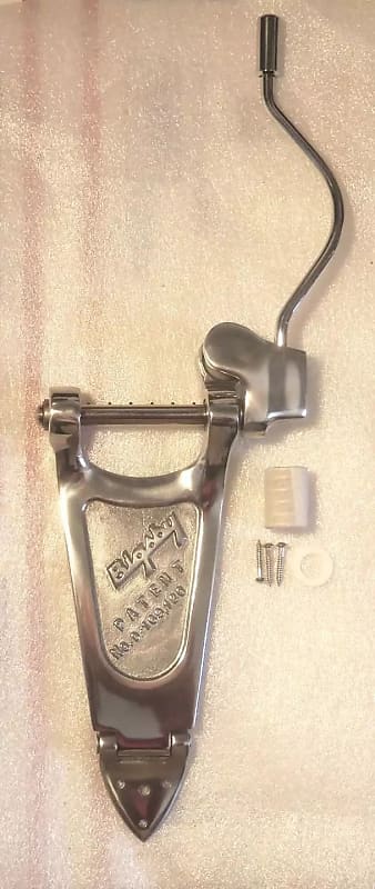 Bigsby® B6CBVWST Chrome Tremolo Vibrato Tailpiece~Wire | Reverb