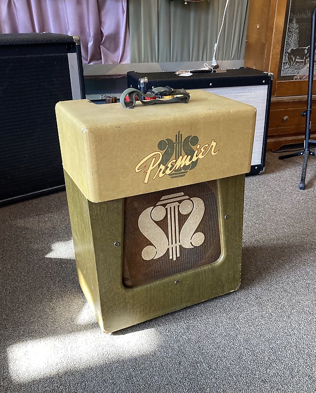 Premier Model 120 with Rootbeer Audio amp built in | Reverb