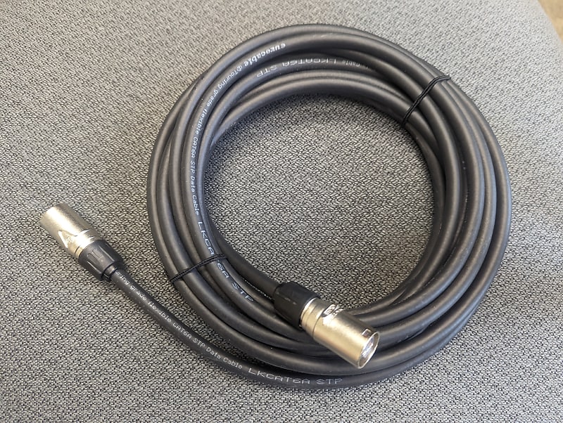 CAT6A Heavy Duty Shielded CAT6A with Neutrik NE8MX6 Shell 25' | Reverb