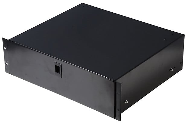 Gator GRW-DRWDF2 2RU, 14.2 Deep Lockable Rack Drawer with | Reverb