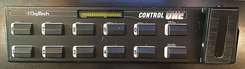 Digitech Control One Foot Controller With Expression Pedal - | Reverb