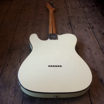 1998 Fender Thinline Telecaster in White finish comes with | Reverb UK