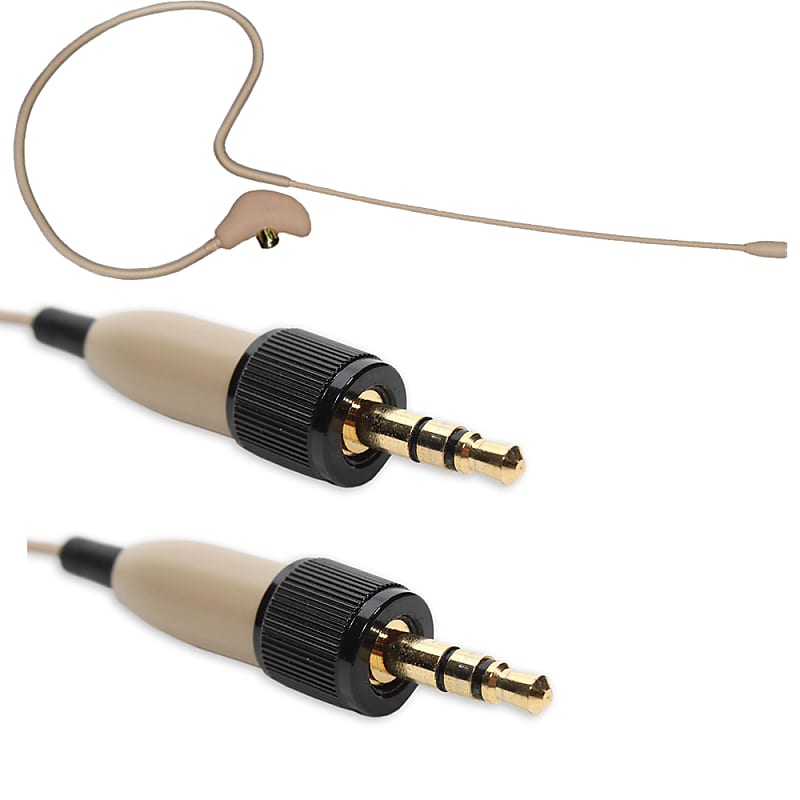 OSP HS-09 Tan Headset Microphone with Replacement Cables for | Reverb
