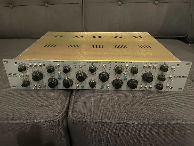 Overstayer Modular Channel Stereo Model 8755DM Mic / Line | Reverb