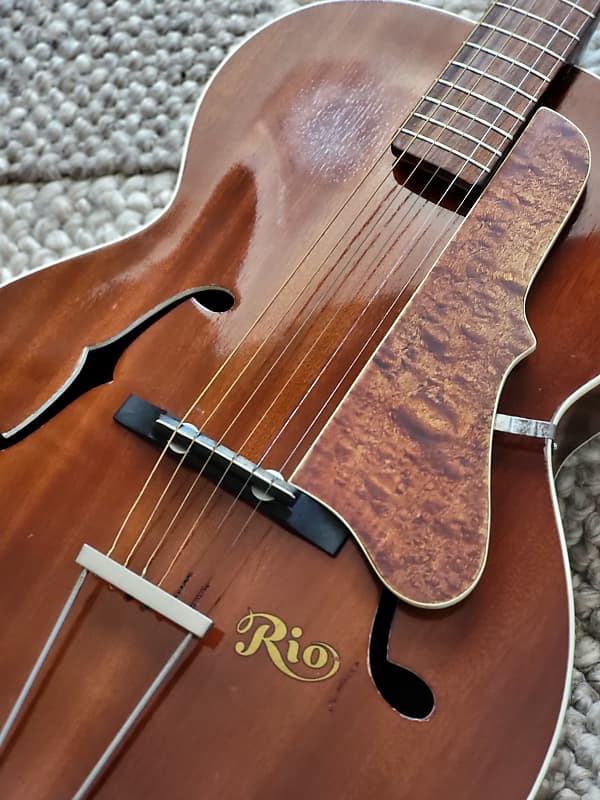 Alte Gitarre Guitar Rio Archtop 1950s | Reverb