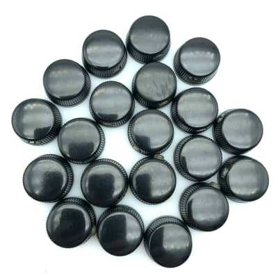 Daka-Ware Vintage Small Cupcake Knobs (2) 19?? Black | Reverb
