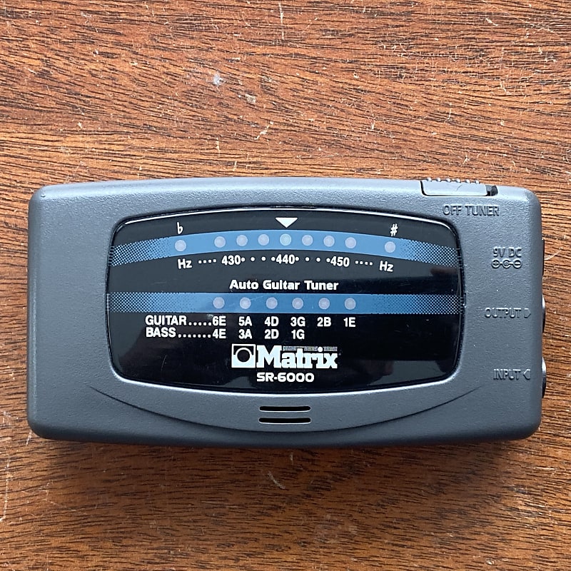 Matrix SR-6000 Auto Guitar Tuner - Free Shipping | Reverb
