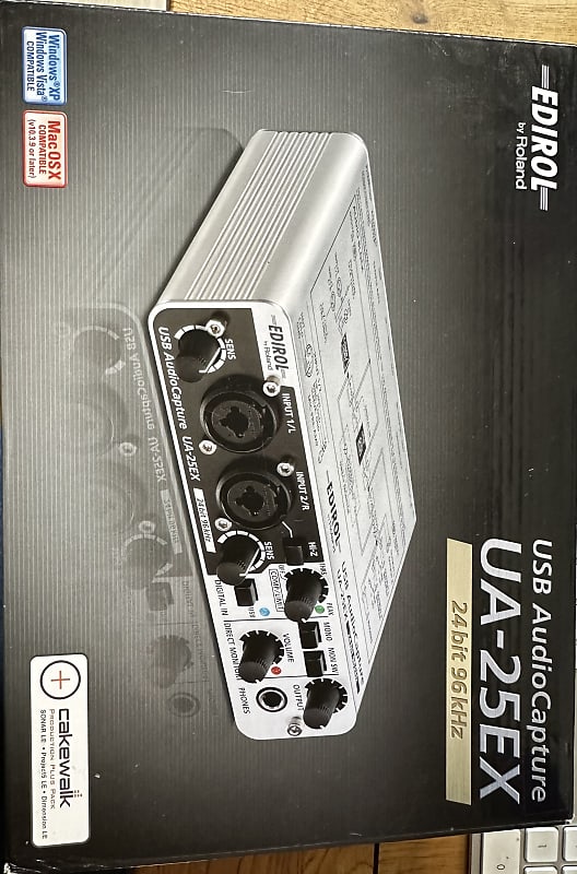 Edirol UA-25Ex 24bit 96KHZ USB Audio Interface, Never | Reverb UK