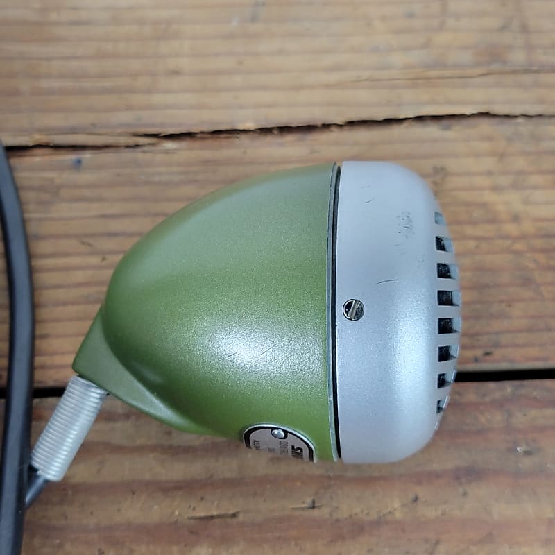 Shure 520D Green Bullet Harmonica Microphone | Reverb