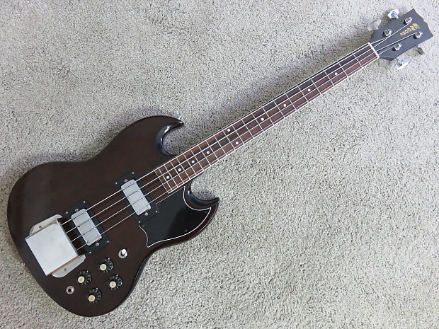 Vintage 1970s Ibanez Encore SG Electric Bass Guitar | Reverb