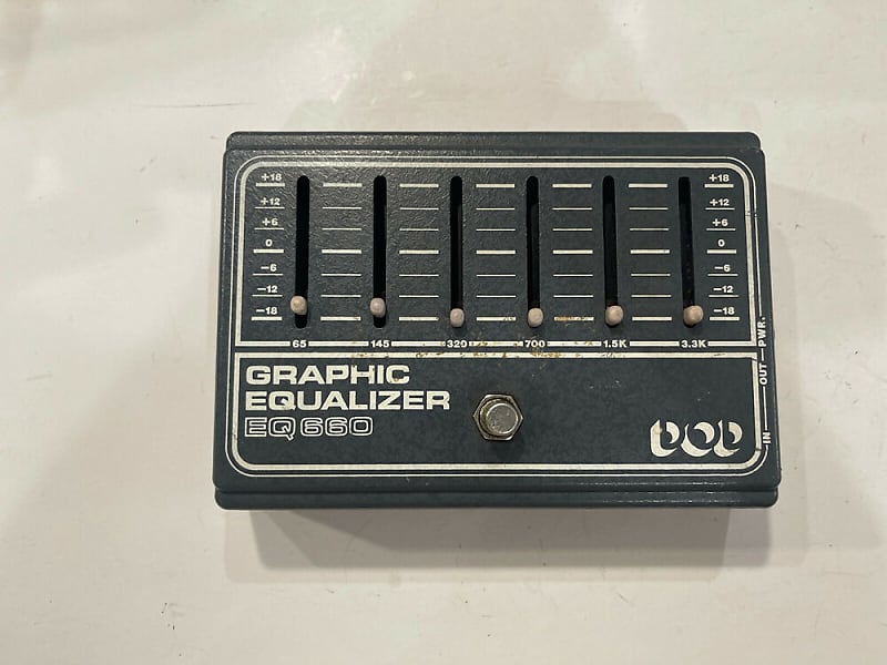 DOD Digitech 660 Graphic Equalizer 6-Band EQ Rare Vintage | Reverb
