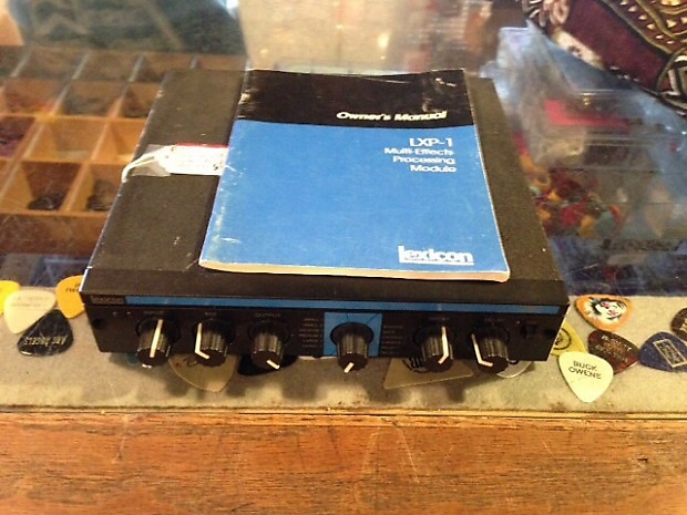 Lexicon LXP-1 1980s - Amazing Half-Rack Reverb/Multi-Effect | Reverb