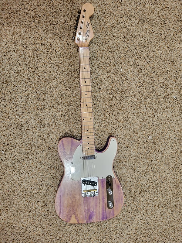 Jim Cat Purple Stain Telecaster | Reverb