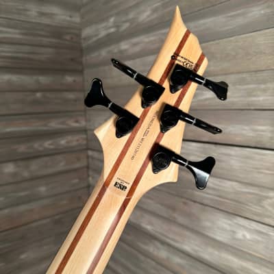 ESP LTD F-205 Bass Guitar - Black Satin (0740-SR) | Reverb