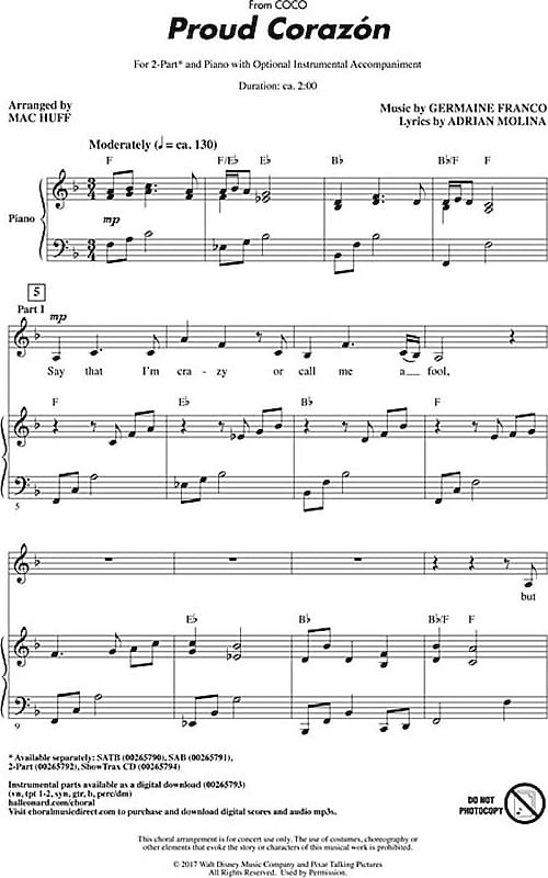 Proud Corazon - from Coco | Reverb