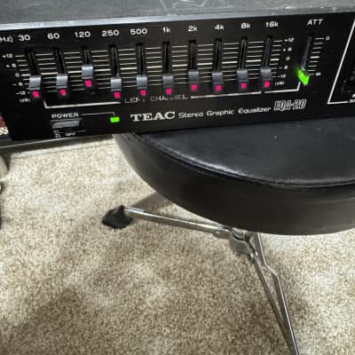 TEAC EQA-20 10-band Stereo Graphic Equalizer 90's | Reverb UK