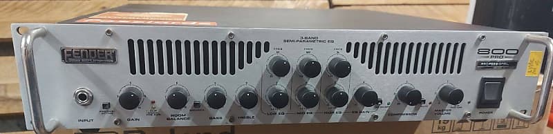 Fender 800 Pro Bass Head 1990-2000 | Reverb