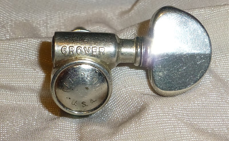 Grover Vintage 1958 - 1964 Pat. Pend Made USA Nickel | Reverb