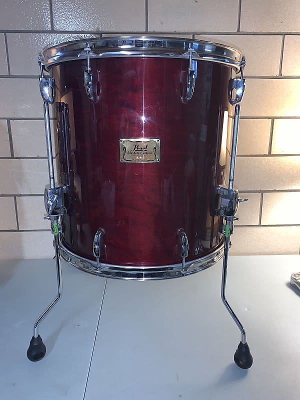 Pearl Masters Custom Maple MMX 1990’s Wine Red | Reverb