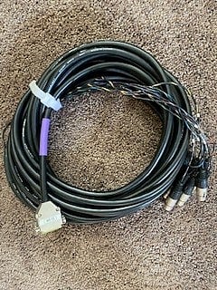 Canare Analog Audio Snake Cable 25Pin DSub to 8 XLR Female 40 | Reverb