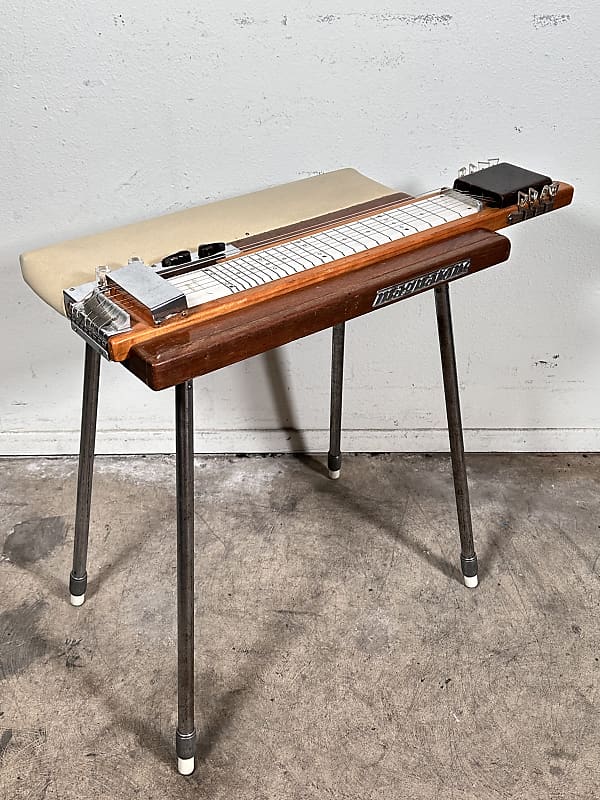 Vintage Magnatone Maestro Lyric 8 String Console Steel Guitar | Reverb