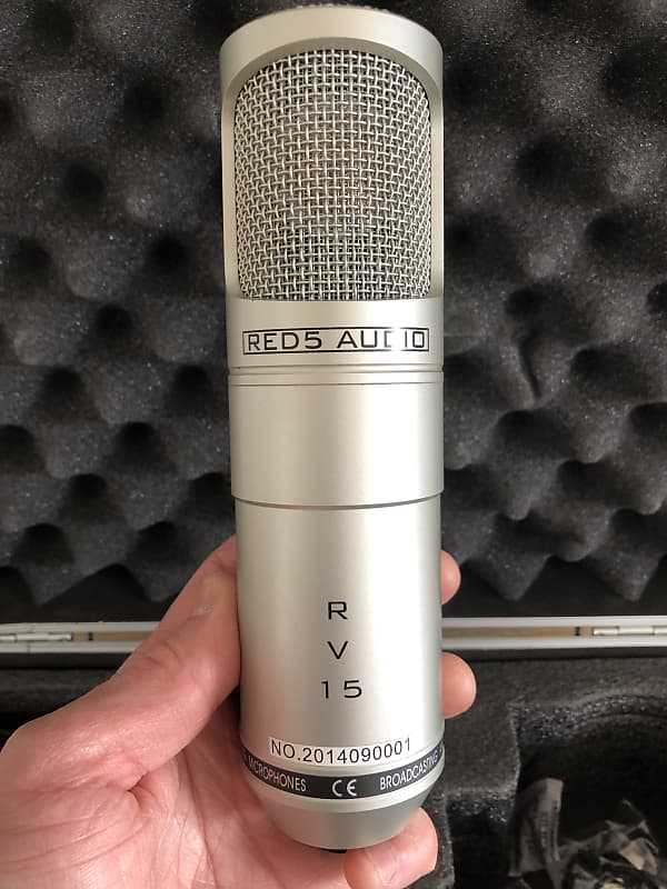 Red5 Audio RV 15 valve microphone 2018 - Gun metal | Reverb UK