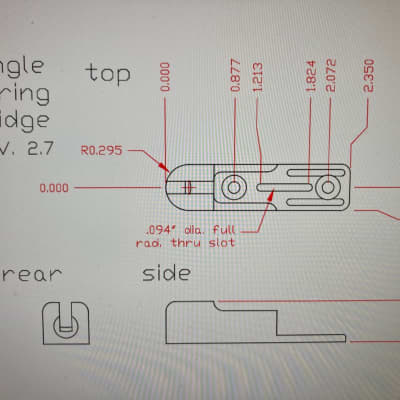 RMC Piezo pickup system 5 string: Bridges/pickups/preamp | Reverb