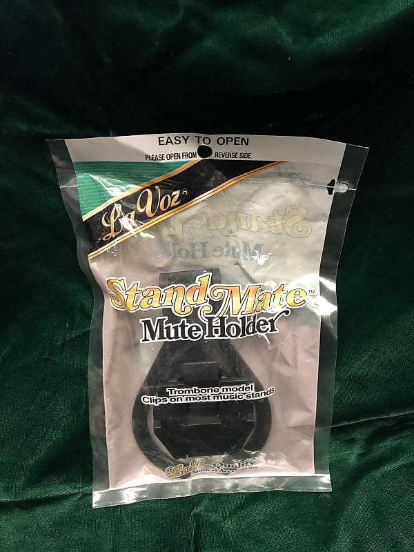 La Voz Stand Mate Mute Holder for Trombone mutes, straight | Reverb